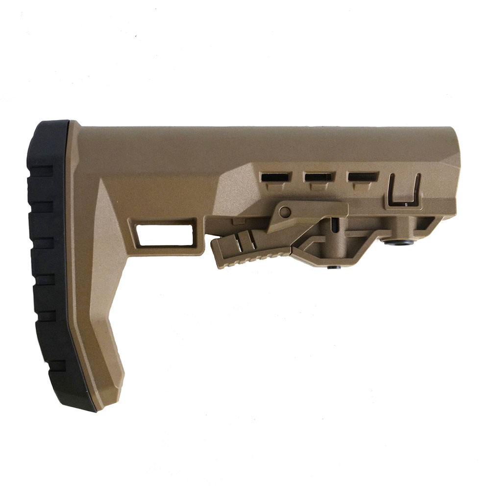 GERMAN TACTICAL SYSTEMS Breacher AR-15 Mil-Spec Stock FDE - Brownells ...
