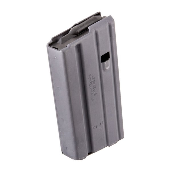 BROWNELLS AR-15 MAGAZINE SS 223/5.56 20RD ALUMINUM GRAY - Brownells Sverige