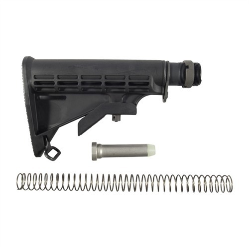 ASSY BROWNELLS BRN AR-15 MIL-SPEC COLLAPSIBLE STOCK ASSEMBLY BLACK ...
