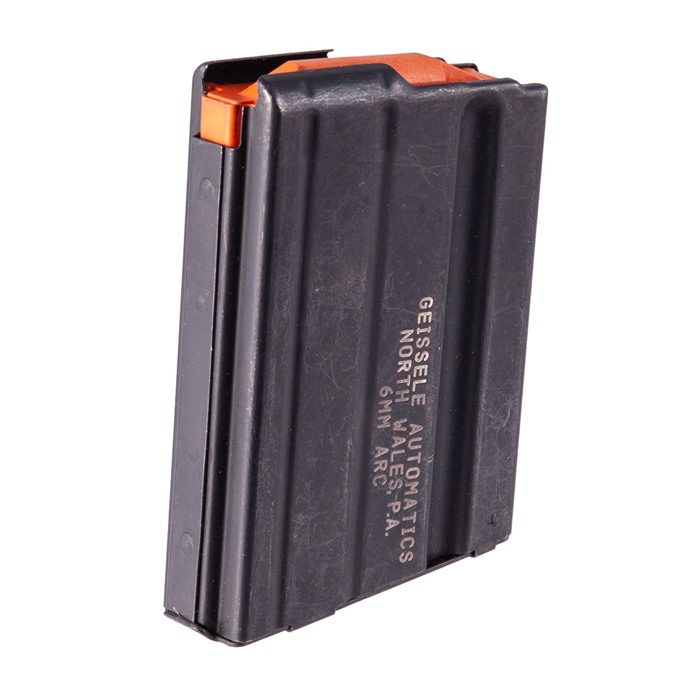 GEISSELE AUTOMATICS LLC AR-15 6MM ARC MAGAZINE 5 ROUNDS STEEL BLACK ...