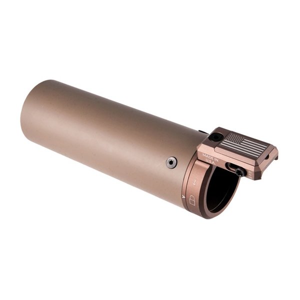 U-RAC WITH RAIL ATTACHMENT MODTAC SUPPRESSOR SHIELD W/U-RAC 6.5"X2 ...