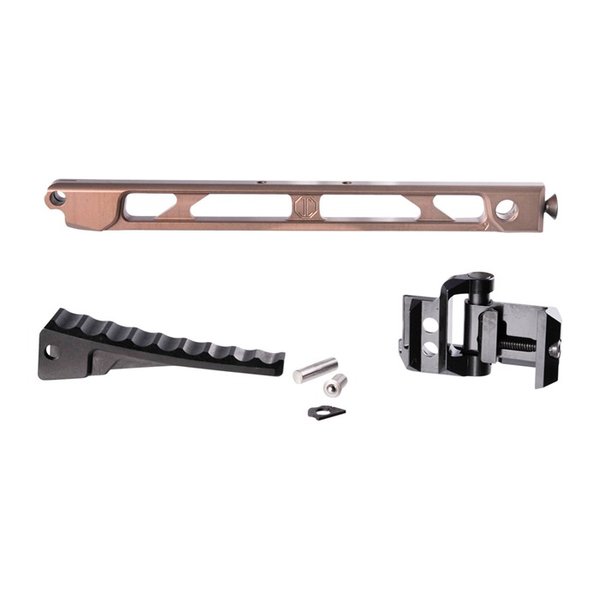 JMAC CUSTOMS AB-9 WITH FOLDING BUTTPLATE & JMAC 1913 FOLDING MECH TAN ...